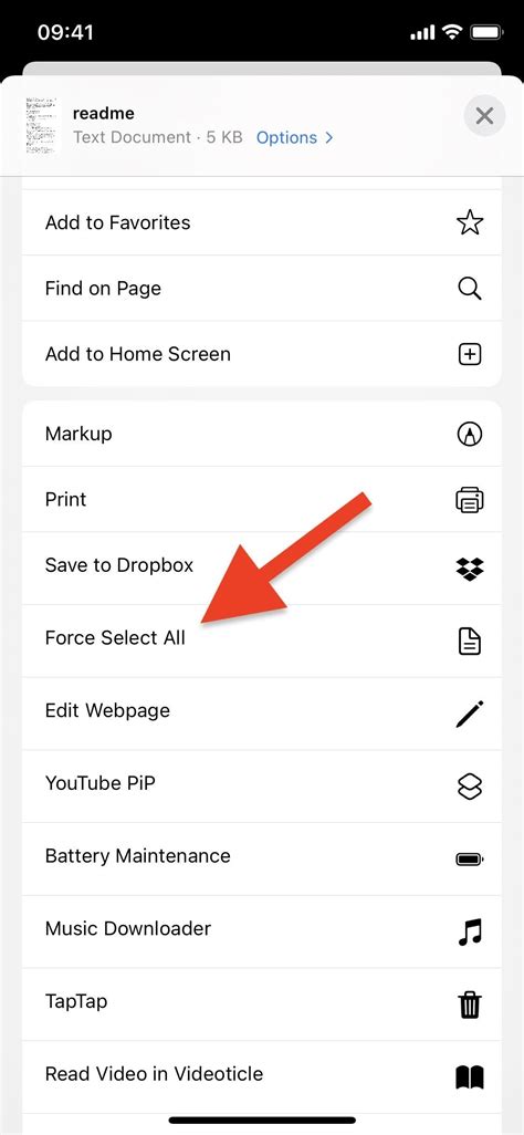 How To Get A Select All Button For Webpages In Safari On Your Iphone