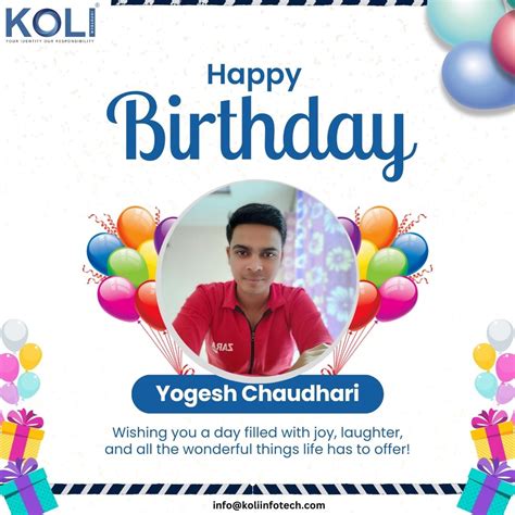 Koli Koliinfotechpvtltd Birthday Birthdayboy Koli Infotech Pvt Ltd