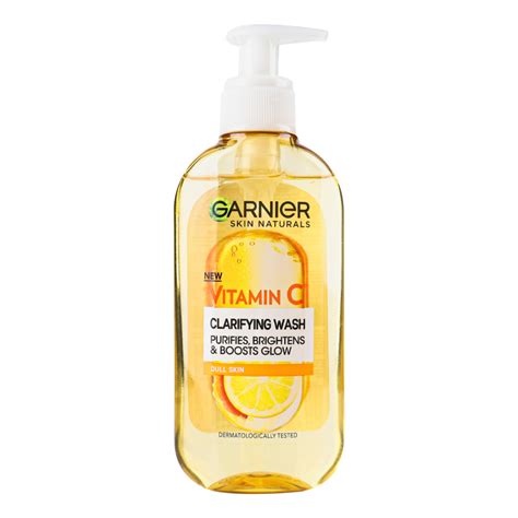 Гель очищающий с витамином С Skin Naturals Garnier 200мл Garnier ...