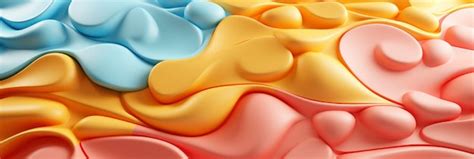 Premium AI Image Surface Has Concave Curve Colorful Patterns Background Image For Website