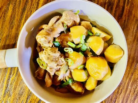 닭다리 감자 간장조림 만드는 법