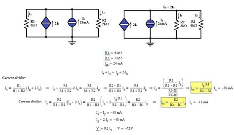 Analysis Of Dependent Current Source Electrical Engineering Stack
