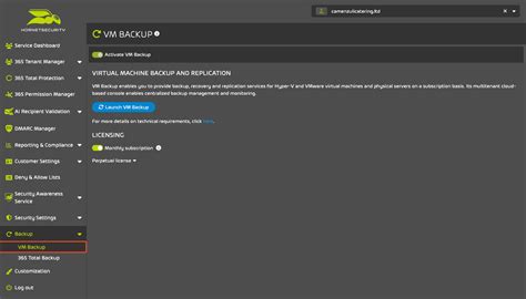 How To Deactivate Vm Backup Subscription For A Customer Hornetsecurity Knowledgebase