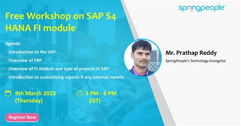 Foundation Training Introduction To Sap Fi Module Springpeople