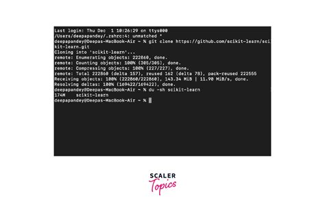 How To Use Git Shallow Clone Scaler Topics