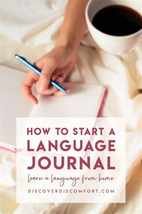 How To Start A Language Journal Artofit
