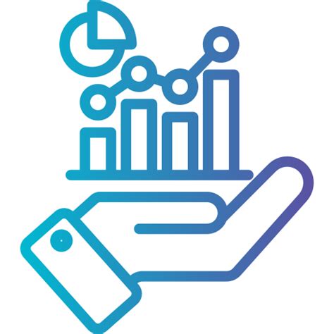 Analytics Generic Gradient Outline Icon