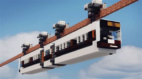 Minecraft Wuppertal Schwebebahn Monorail G15 Tutorial In 2025