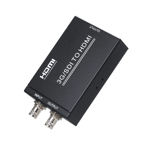 Full HD P G SDI TO HD SDI Converter With Power Supply And G SDI Signal Display In Computer