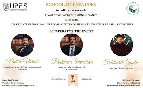 Anwesha Pathak On Linkedin Upes School Of Law Is Organising A