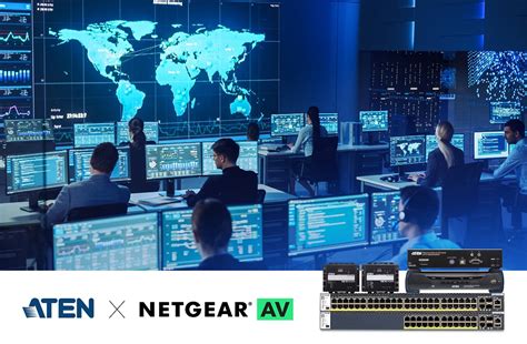 ATEN NETGEAR Partner To Streamline AV Over IP Infrastructure Commercial Integrator