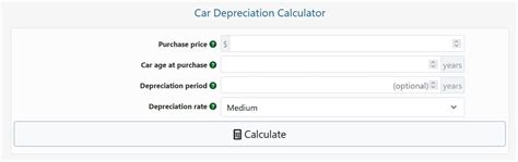 Car Depreciation Calculator TechnicalKingdom