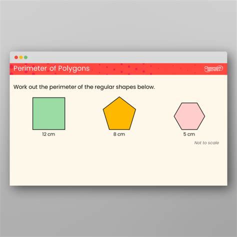 Year 5 Perimeter Of Polygons Teaching Ppt Resource Classroom Secrets