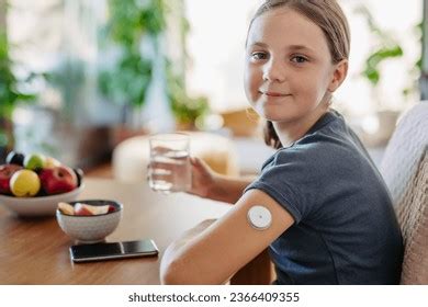 Close Continuous Glucose Monitor Sensor On Stock Photo 2366409355 Shutterstock
