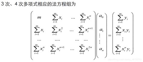 数值分析习题 多项式的曲线拟合 三次多项式拟合 CSDN博客