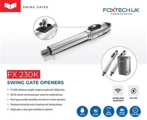 Automatic Swing Gate Motor Fx 230k At Best Price In Chennai By Aramisk International Id
