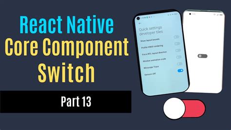 Switch React Native Hindi Beginners Part 13 YouTube