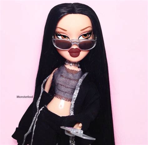 Pin By An Atelier On Jade Black Bratz Doll Bratz Doll Fashion Dolls