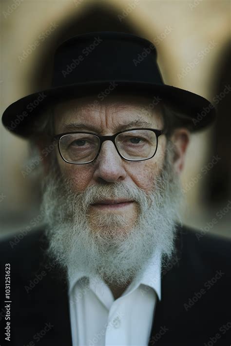 Orthodox Jewish Man In Traditional Costume On The Street Jewish Memory