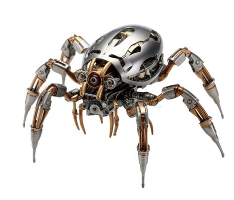 Steampunk Spider Robot Stock Illustration Illustration Of Metal 350252217
