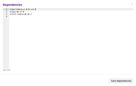 Machine Learning As A Service Mlaas With Sklearn And Algorithmia