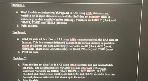 Solved Problem 5 A Read The Data Set Behavioral