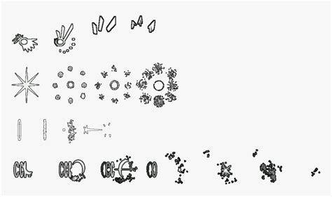 Explode Line Art Hd Png Download Kindpng