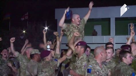 ქართველი და უცხოელი სამხედროების მხიარულება კონცერტზე [ვიდეო] Youtube