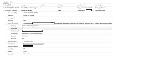 Azure Function App Insights Logging Scopes Do Not Seem To Work Microsoft Qanda