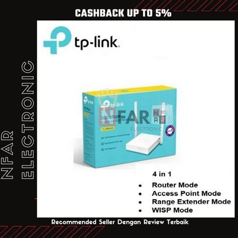Jual Router TP LINK TL WR844N 300Mbps Multi Mode Access Point Wi Fi Router Shopee Indonesia