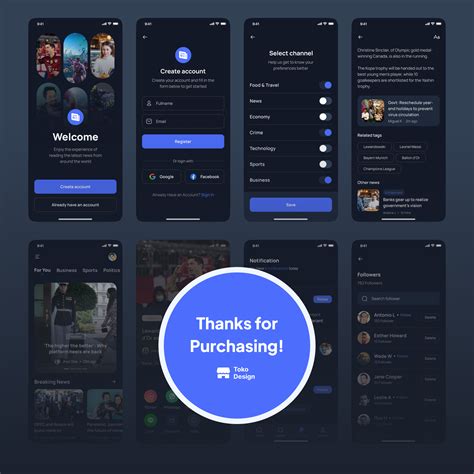 Smark Stock Market App Ui Kit Stock Market App Ui Kit Available For