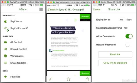 druva insync product info druva insync screenshots druva insync