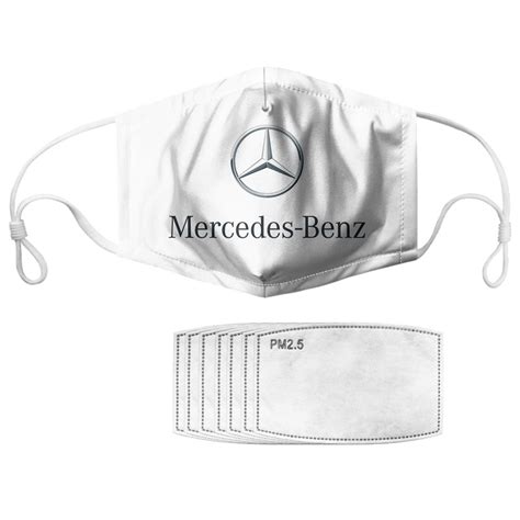 Mercedes-Benz Mask лв Mercedes-Benz Face Mask + Filters Pm2.5 Face Mask ...