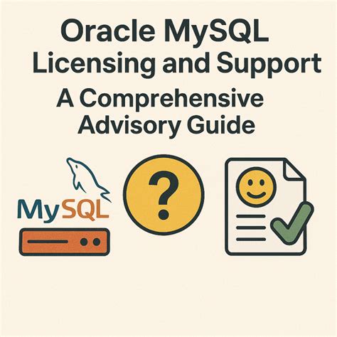 Oracle Mysql Licensing And Support A Complete Advisory Guide