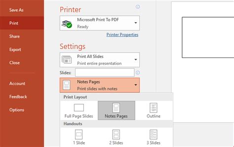 How To Add And Print Powerpoint With Speaker Notes