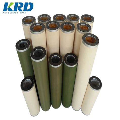 Krd Coalescing Filter Element Oil And Gas Separation Filter Element China Coalescence Filter