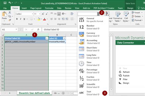Importexport User Defined Labels Docentric Ax