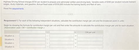 Highway Driving Babe Charges Per Babe To Chegg Com