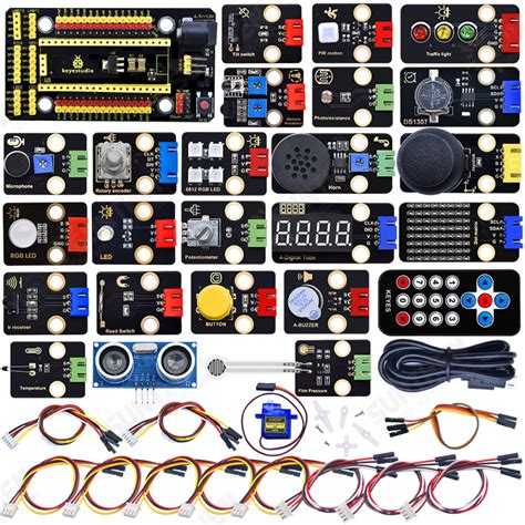 24 In 1 Sensor Kit Getting Started Without Raspberry Pi Pico Development Board Basics