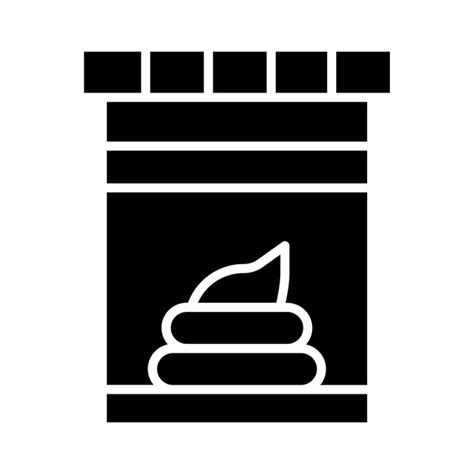 Premium Vector Stool Test Vector Illustration Style