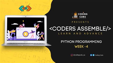 Coders Assemble Python Day 4 Codingcubs Youtube