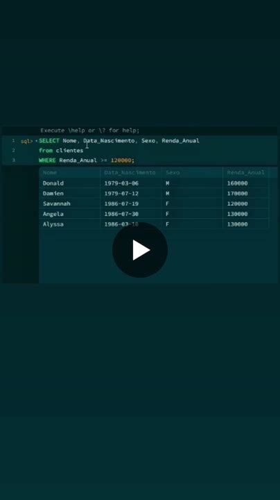 sql mysql vscode ide sgdb database data query tools rafael borges