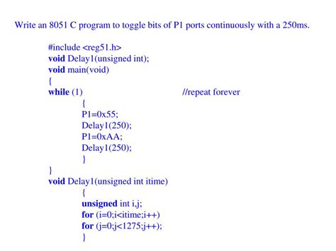 ppt unit 3 embedded ‘c programming powerpoint presentation free