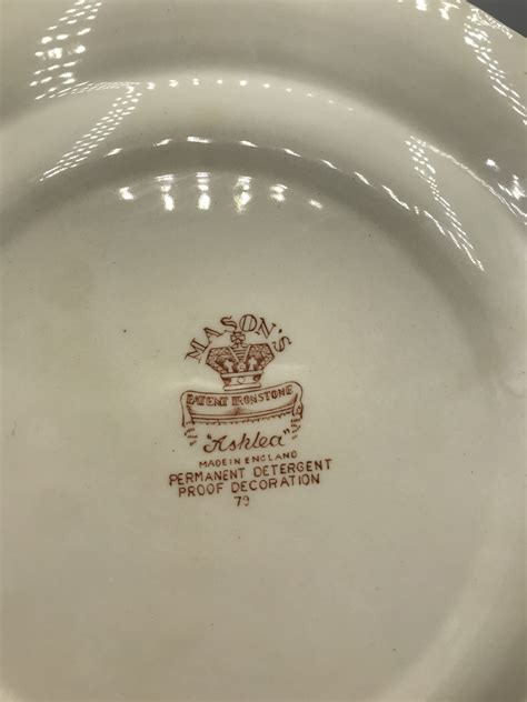 Lot De 12 Assiettes Masons Ashlea Ressourcerie Histoires Sans Fin