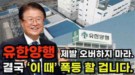 🚨 유한양행 긴급 장 중 1009 큰 손 12만주 이 가격 풀매집 포착 Nh투자 큰 손 풀매수 시그널 미국 대선리스크 이렇게 대응하세요 유한양행목표 유한