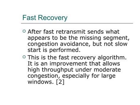 Congestion Control Avoidance Ppt Computer Networking Computing
