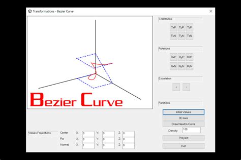 bezier curve in c visual sudio the world of chaos c visual c mfc