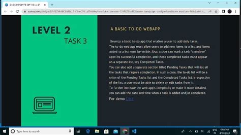Video Pavani Thammanagari On Linkedin Oasisinfobyte Internship Webdevelopment Github