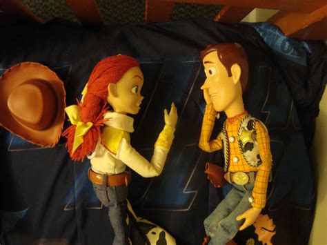 Woody And Jessie Talking By Spidyphan On Deviantart