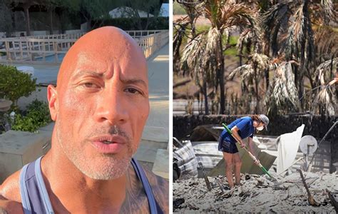 Ο Ντουέιν Τζόνσον είναι συντετριμμένος από τις πυρκαγιές στη Χαβάη